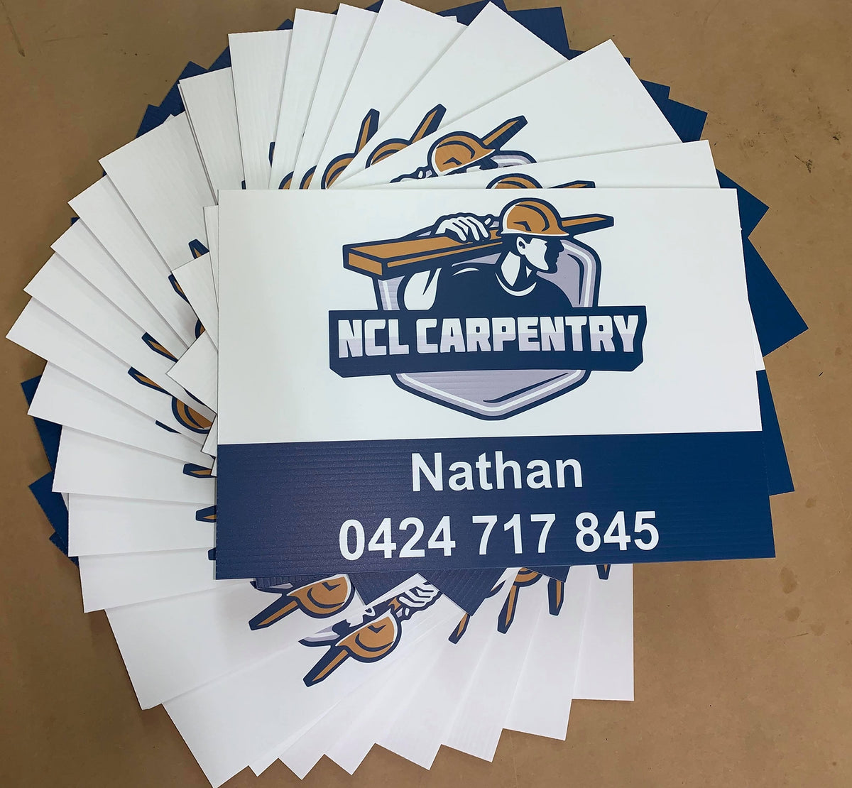 Corflute Signs Thickness 5mm | Northern Printing Group